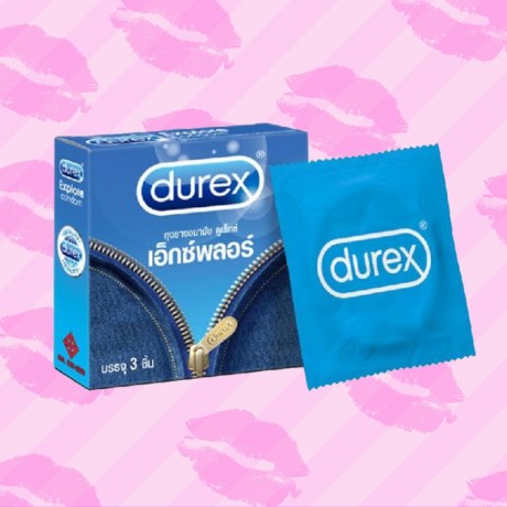 Durex Explore 1 กล่อง (3 ชิ้น)