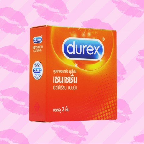Durex Sensation 1 กล่อง (3 ชิ้น)
