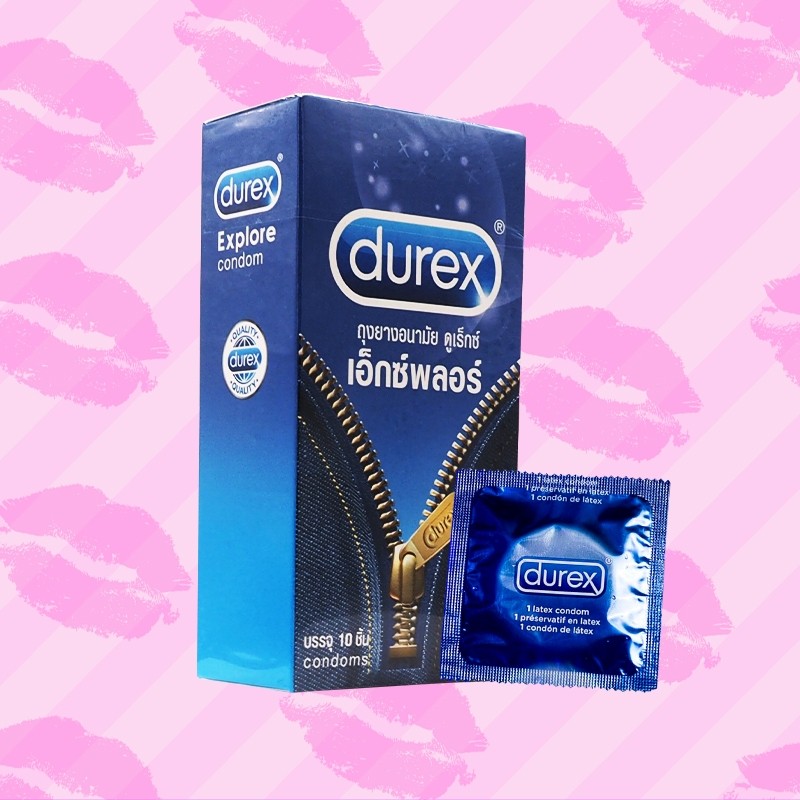 Durex Explore 1 กล่อง (10 ชิ้น)