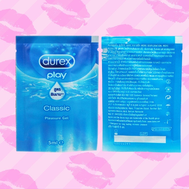 Durex Play Classic บรรจุ 5 ml (3 ซอง)