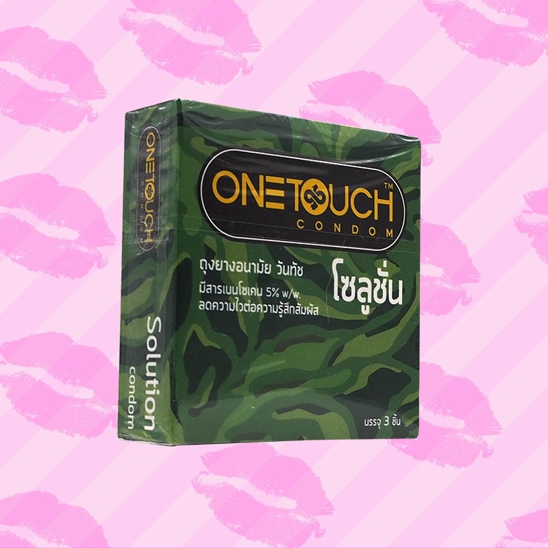 Onetouch Solution 1 กล่อง (3 ชิ้น)