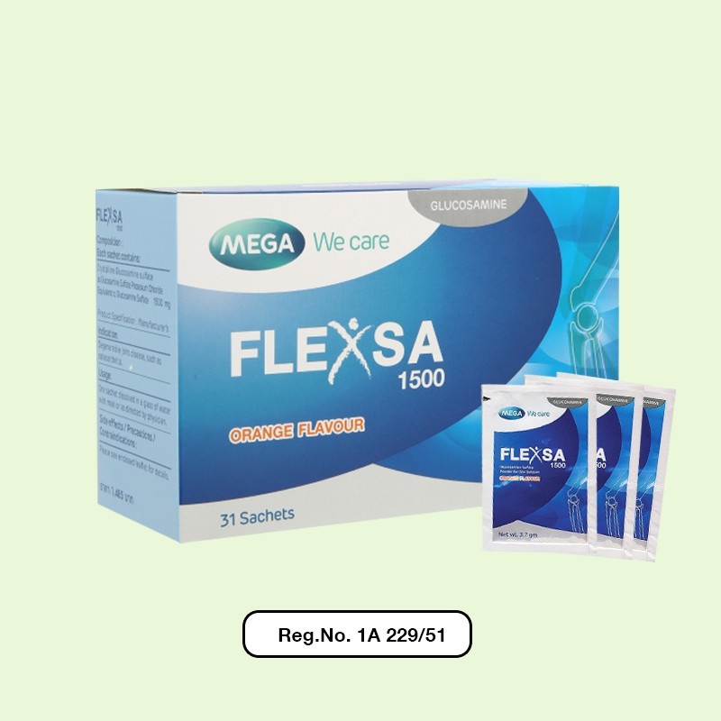 Mega We Care Flexsa 1500 บรรจุ 31 ซอง