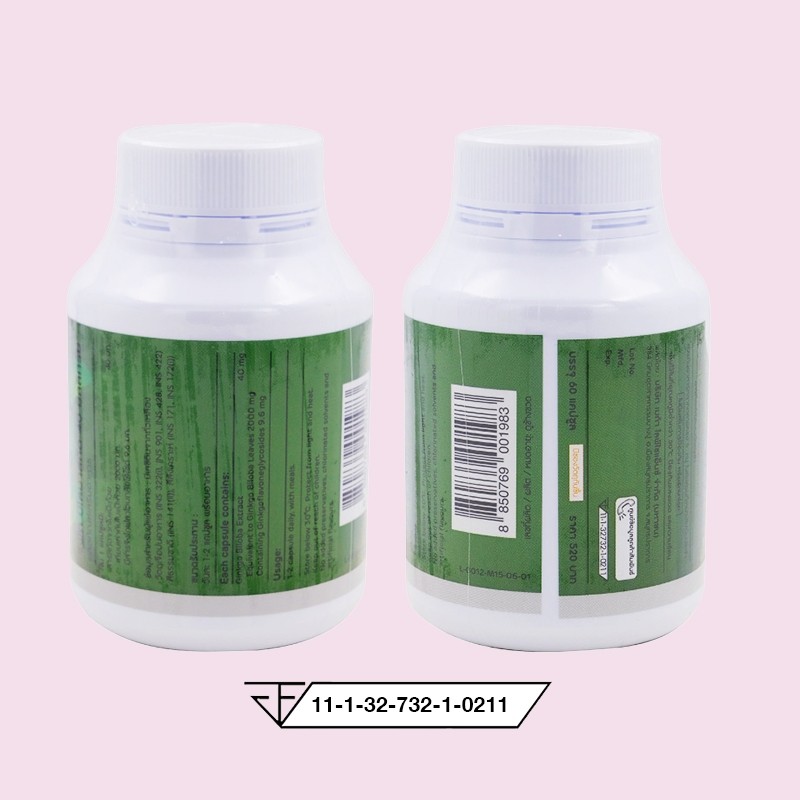 Mega We Care Ginkgo Biloba 60 capsules | เมก้า วี แคร์ จิงโกะ บิโลบา 60 ...